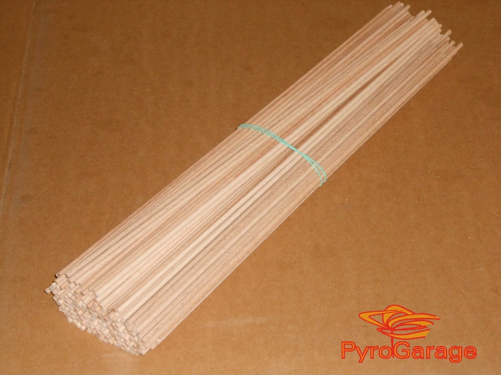 Rocket sticks 40cm – PyroGarage – reagents, fuses, tools – everything ...